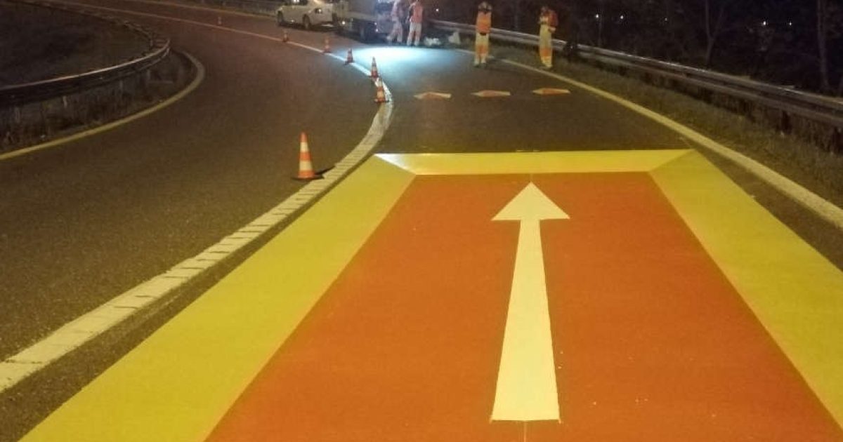 A4 Zagreb - Goričan: Prvi put 3D horizontalna signalizacija | NPSCP